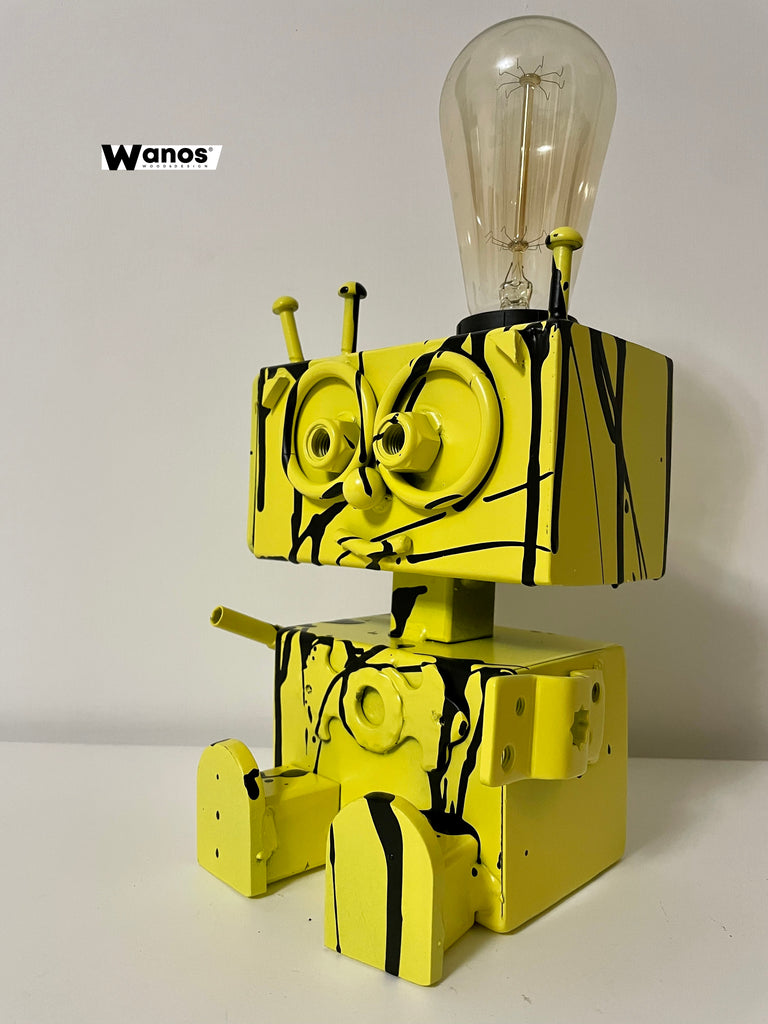 Robot industrial lamp touch " Mirko " – Wanos Wood & Design